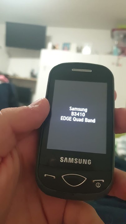 Samsung GT-B3410 Startup and Shutdown - YouTube