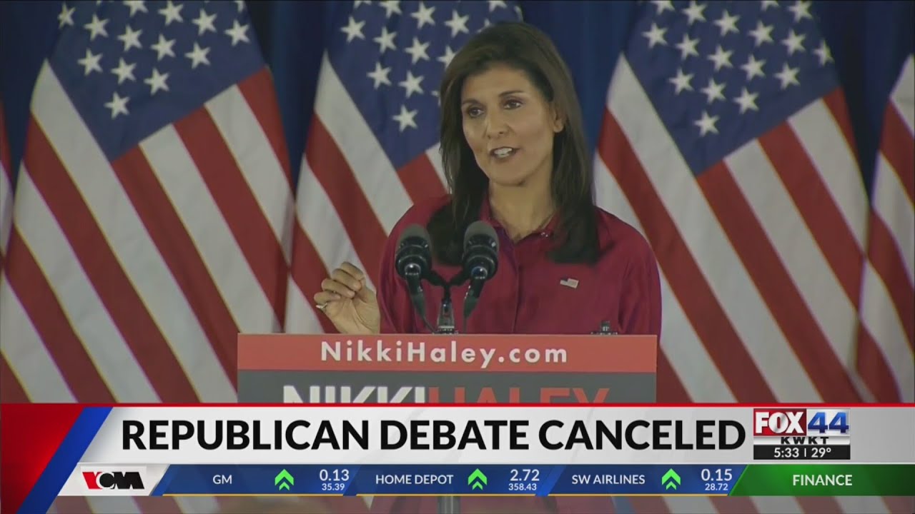 Republican Debate Canceled - YouTube