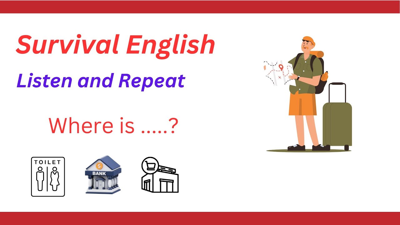 Survival English - Getting to Places, Part 1 | English Conversation ...