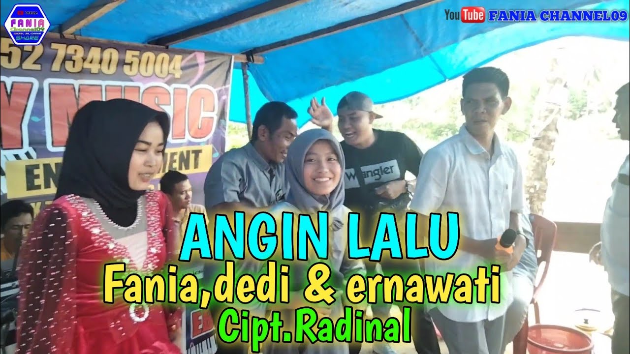 LAGU DAERAH JAMBI ANGIN LALU - FANIA,DEDI & ERNAWATI - CIPT.RADINAL - YouTube
