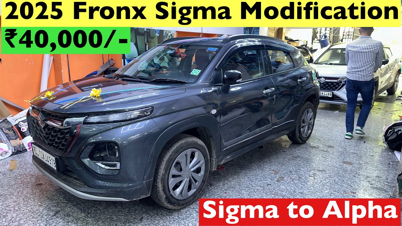 Maruti Fronx Sigma Modified in ₹40,000/- | Fronx Base Model ...