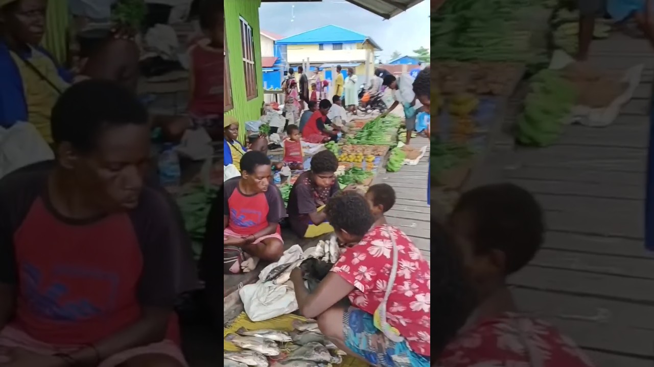 Pasar tradisional Pedalaman Distrik ilwayab wogekel (wanam) Kab.Merauke ...