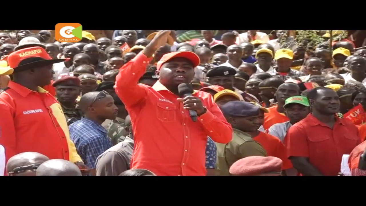 Kenyatta, Ruto campaign in West Pokot - YouTube