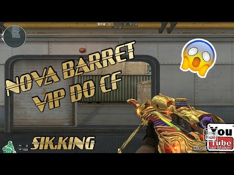 NOVA BARRET VIP DO CROSSFIRE! ( BARRET - Iron Shark Zhu ) #NOVAVIP # ...