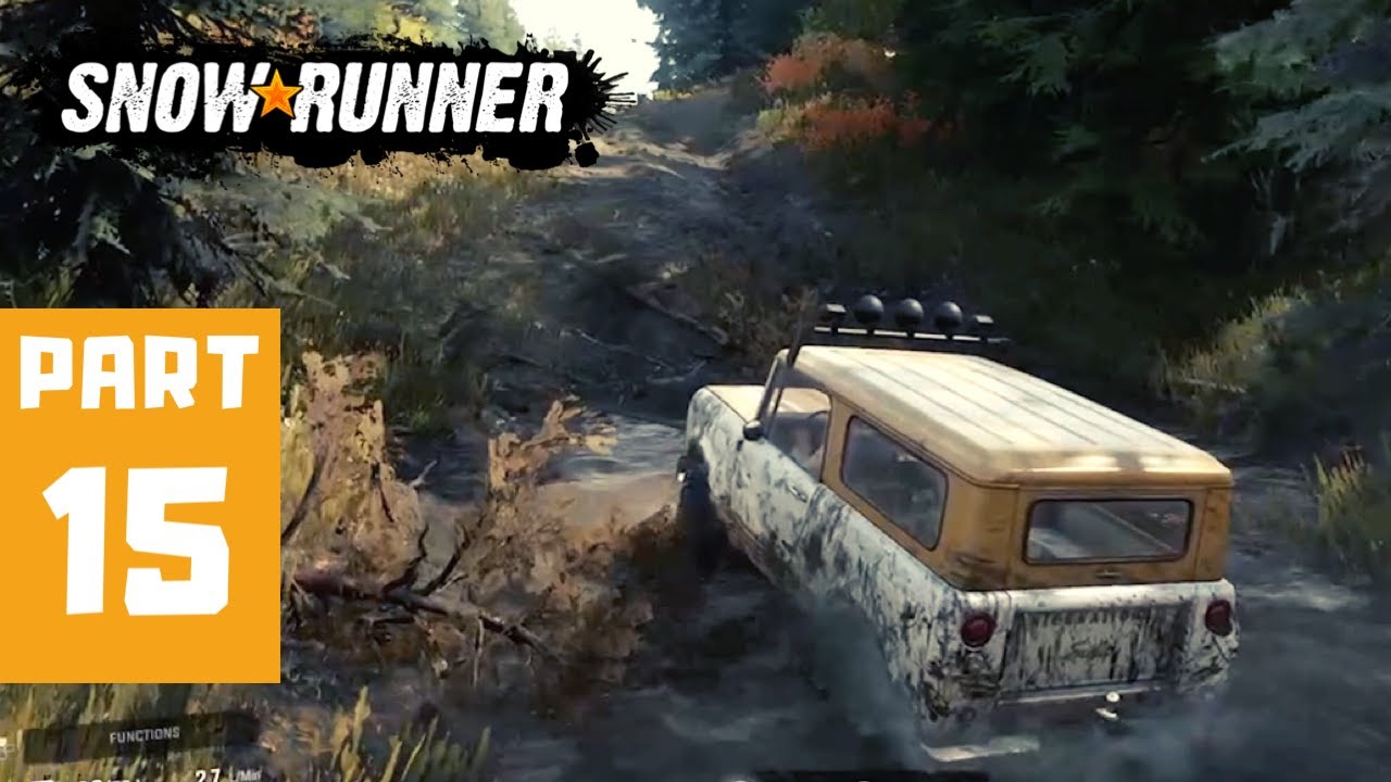 SnowRunner: PS4 Gameplay Walkthrough Part - 15 - YouTube