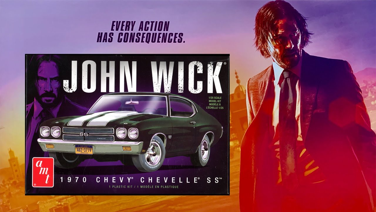 Crafting the Ultimate 1970 Chevy Chevelle Model from "John Wick" - Step ...