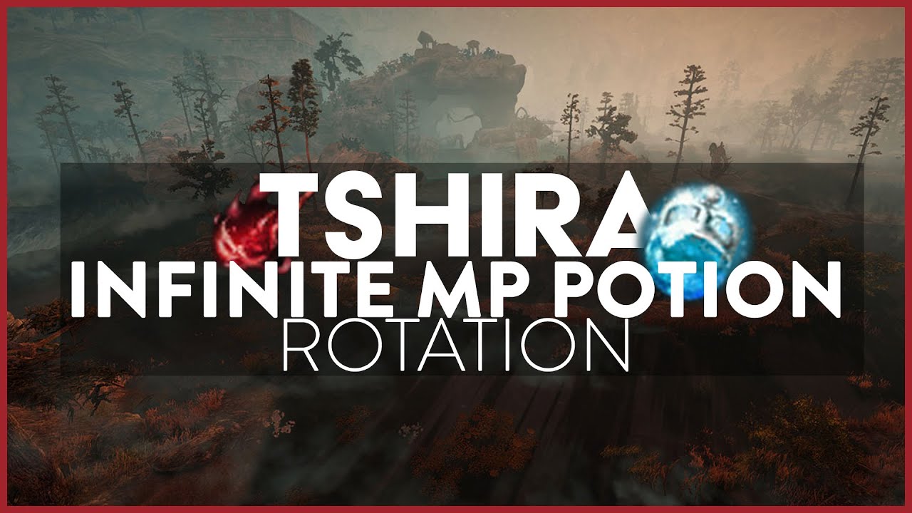 BDO | Infinite MP Potion | Tshira Ruins Rotation - YouTube
