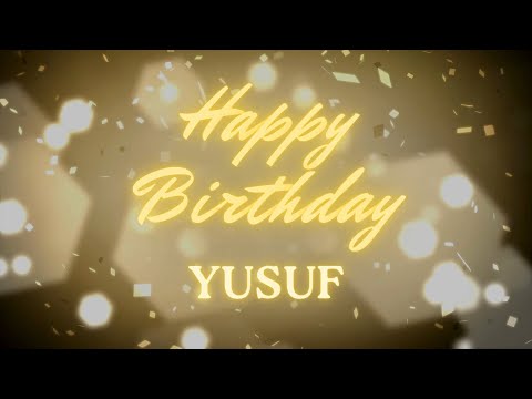 Doğum Günü Şarkısı: Yusuf'a Özel Mutlu Yıllar! - Kişiye Özel Doğum Günü Şarkısı