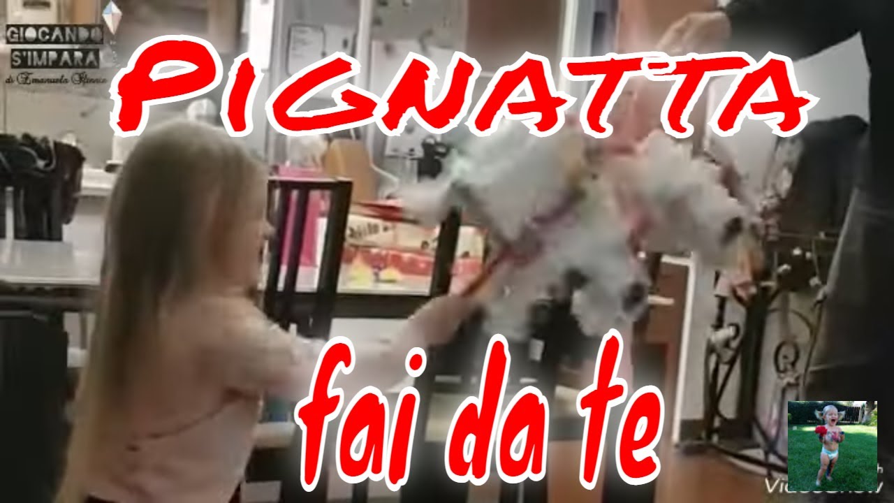 Come Fare una Pignatta/ Pentolaccia Fai da te con scatole di recupero ...