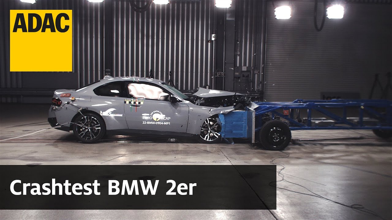BMW 2er im Crashtest | ADAC & Euro NCAP - YouTube