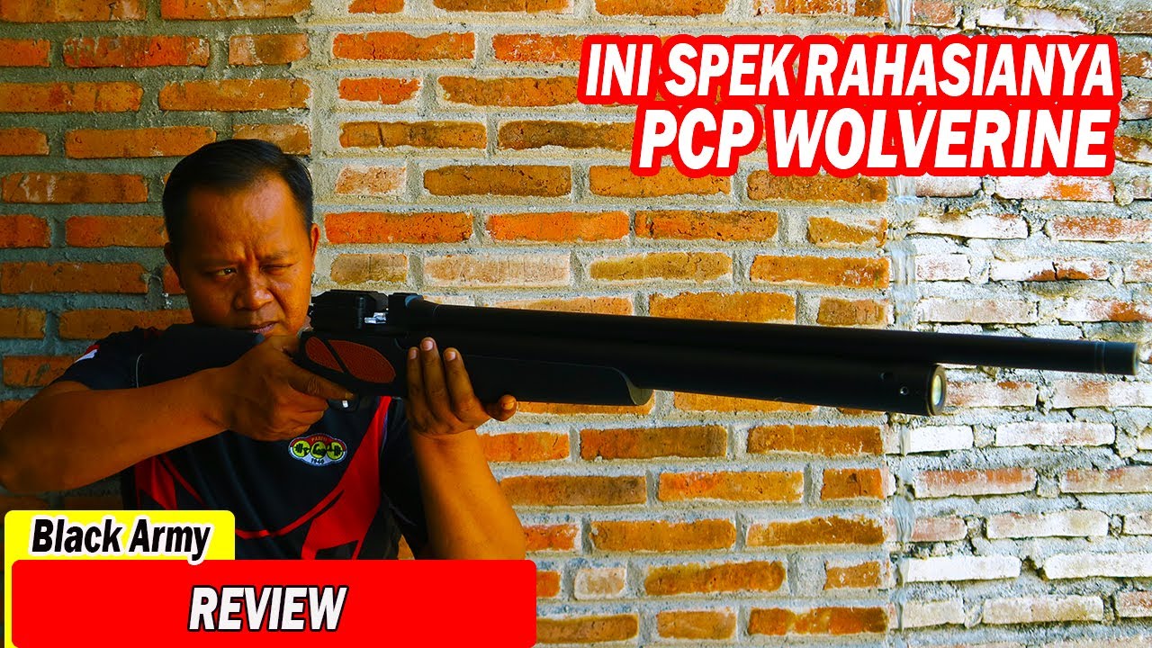 [REVIEW PREMIUM] SENAPAN ANGIN PCP MARAUDER WOLVERINE OD 38 INI SPEKNYA ...