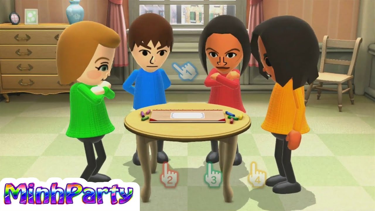 Wii Party U Minigames Gameplay Battle of the Minigames #20 @MINH PARTY ...