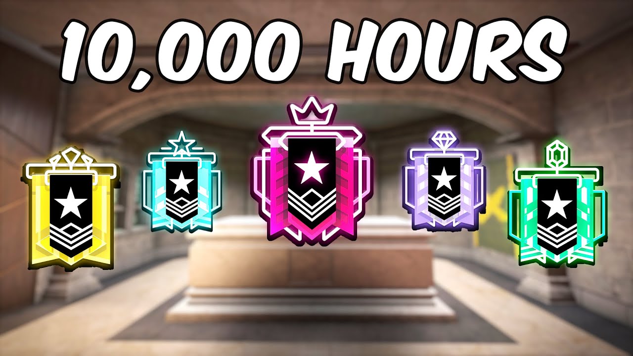 What 10,000 hours looks like on siege - YouTube