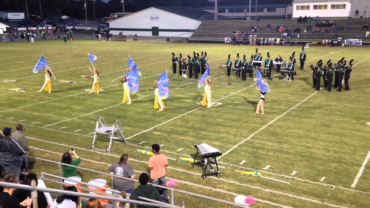 Tanner Rattler Marching Band Homecoming - YouTube