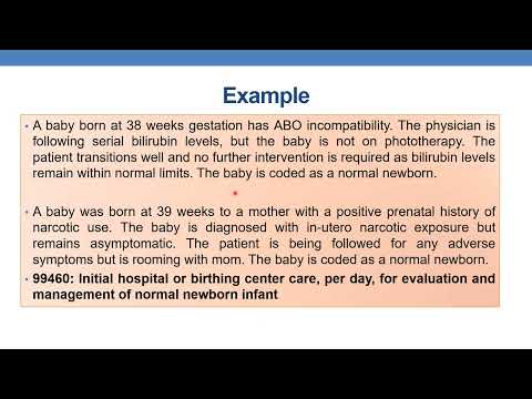 2023 CPT coding guidelines for newborn care services - YouTube