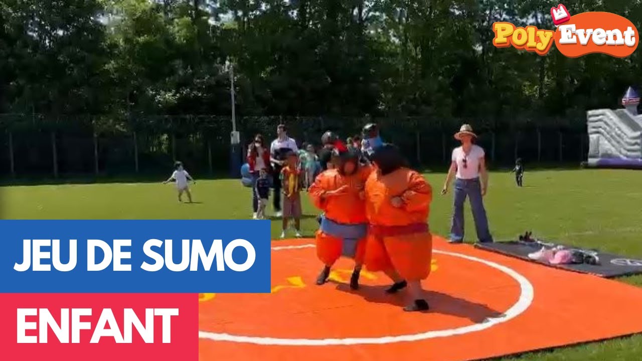 💪Inflatable Sumo Suits - Sumo Gonflable | Poly Event - YouTube