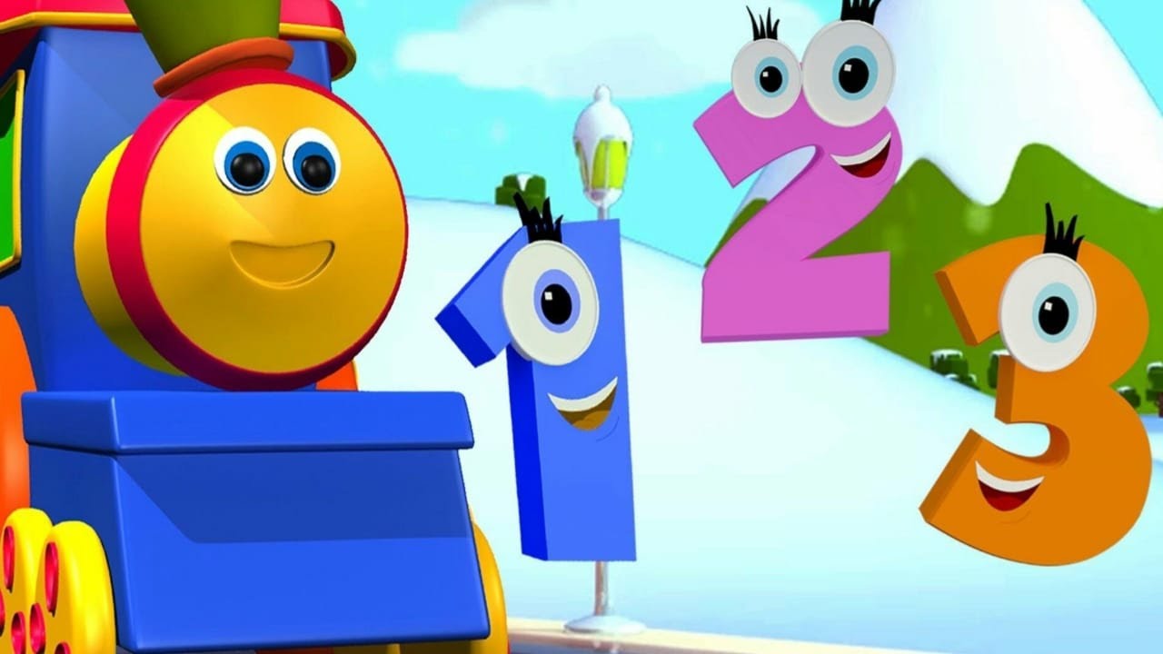 Number Train 1 To 10 For Toddlers In English | Counting Train 1 to 10 ...