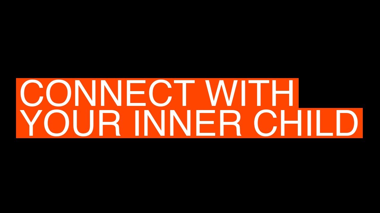 Bashar teaches us how to Connect with Our Inner Child - YouTube