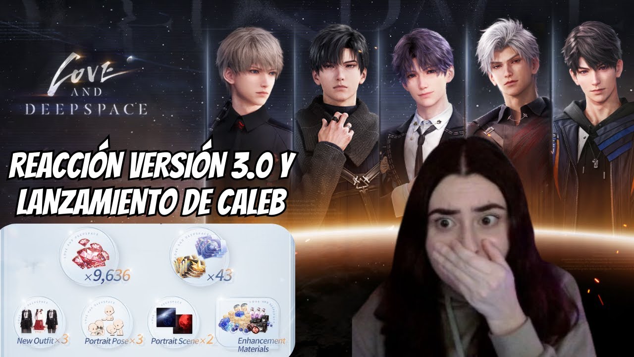 LANZAMIENTO DE CALEB Y NOVEDADES VERSIÓN 3.0 - Love and Deepspace en ...