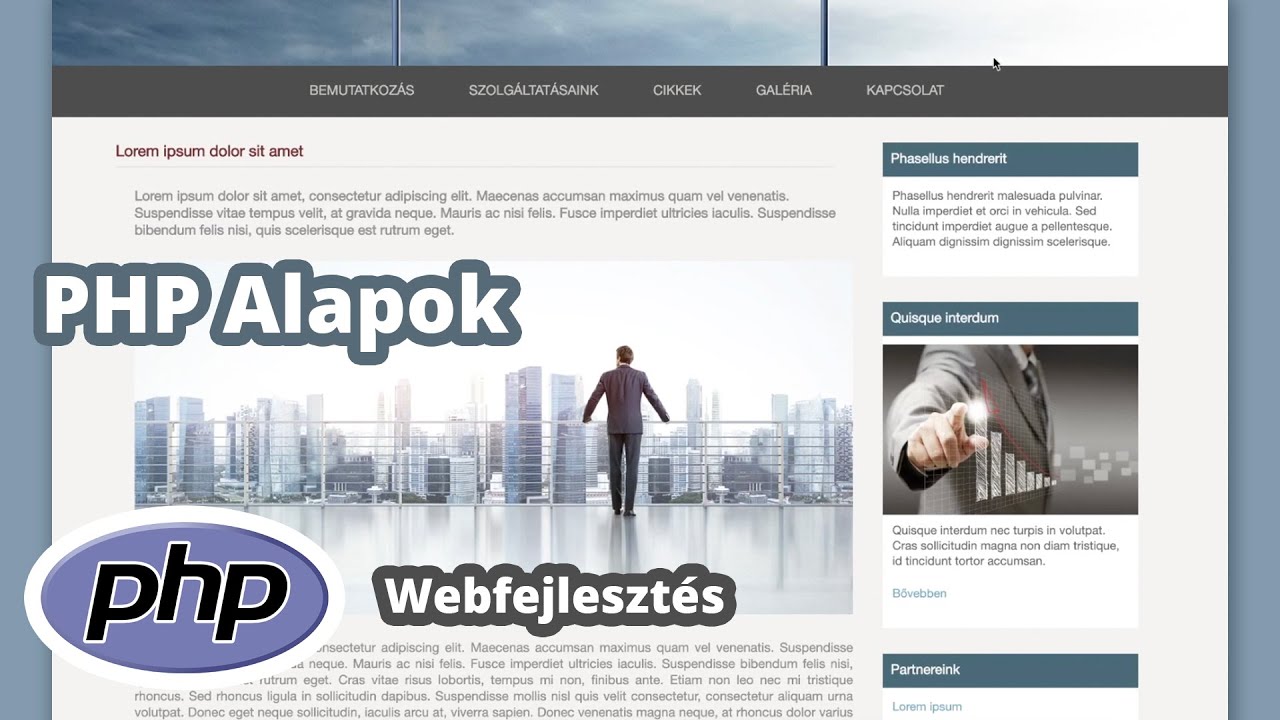PHP Alapok (gyakorlat) | Webfejlesztés - YouTube