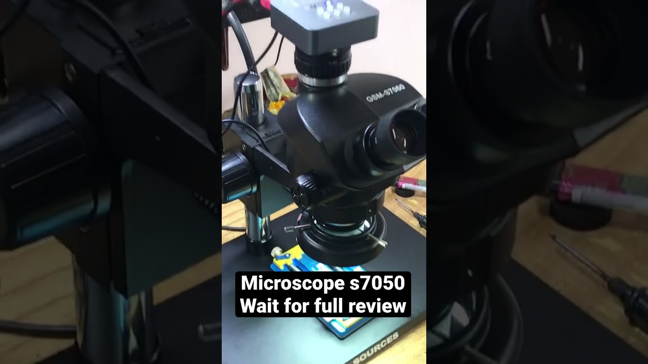 Microscope s7050 7050 - YouTube