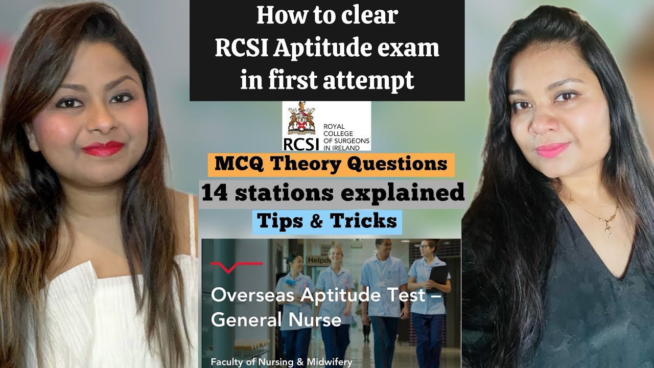 Aptitude exam in Ireland || Aptitude exam for Nurses || Theory ...