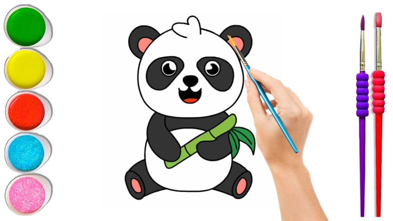 How to Draw a Panda Easy Step by Step || Drawing a Panda Easy - YouTube