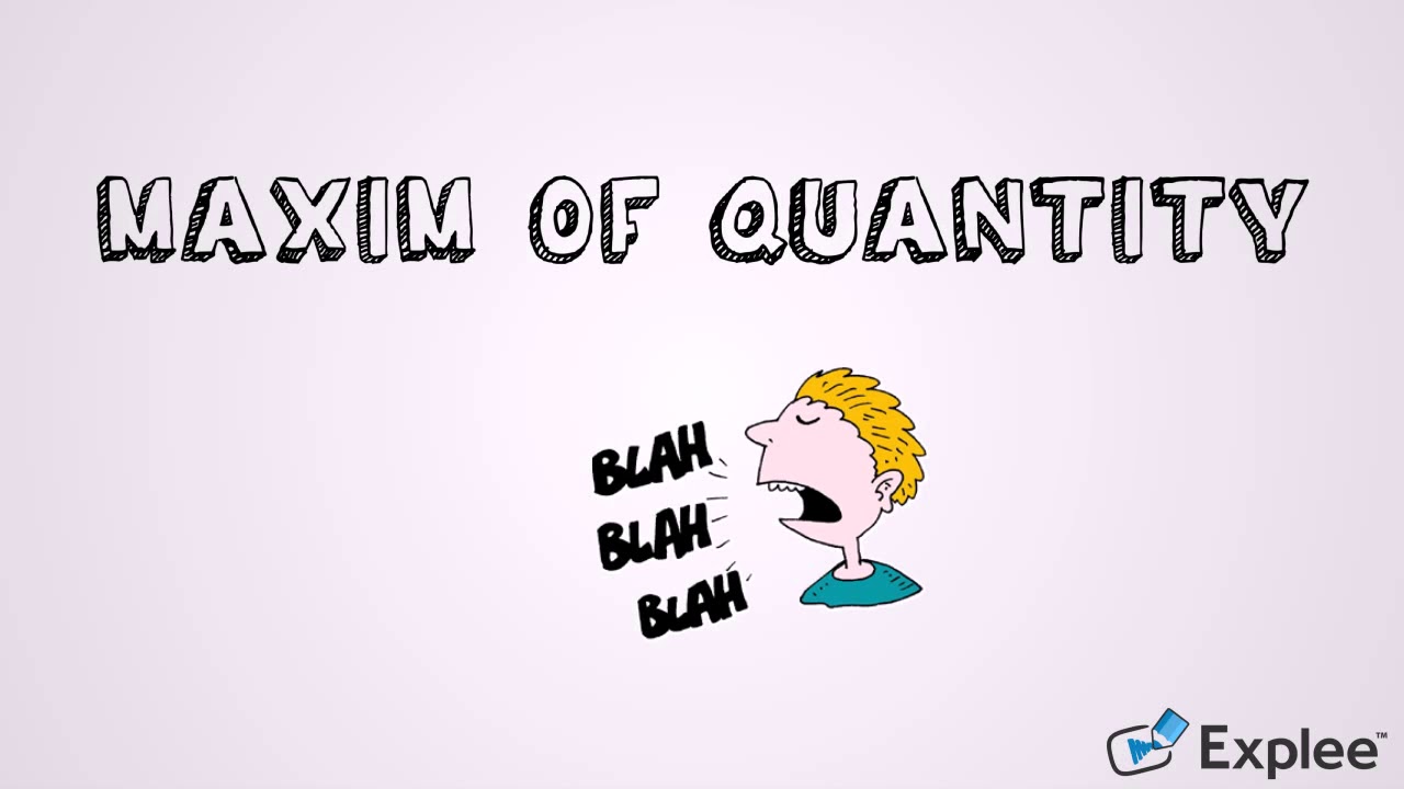 Pragmatic; Maxim - YouTube