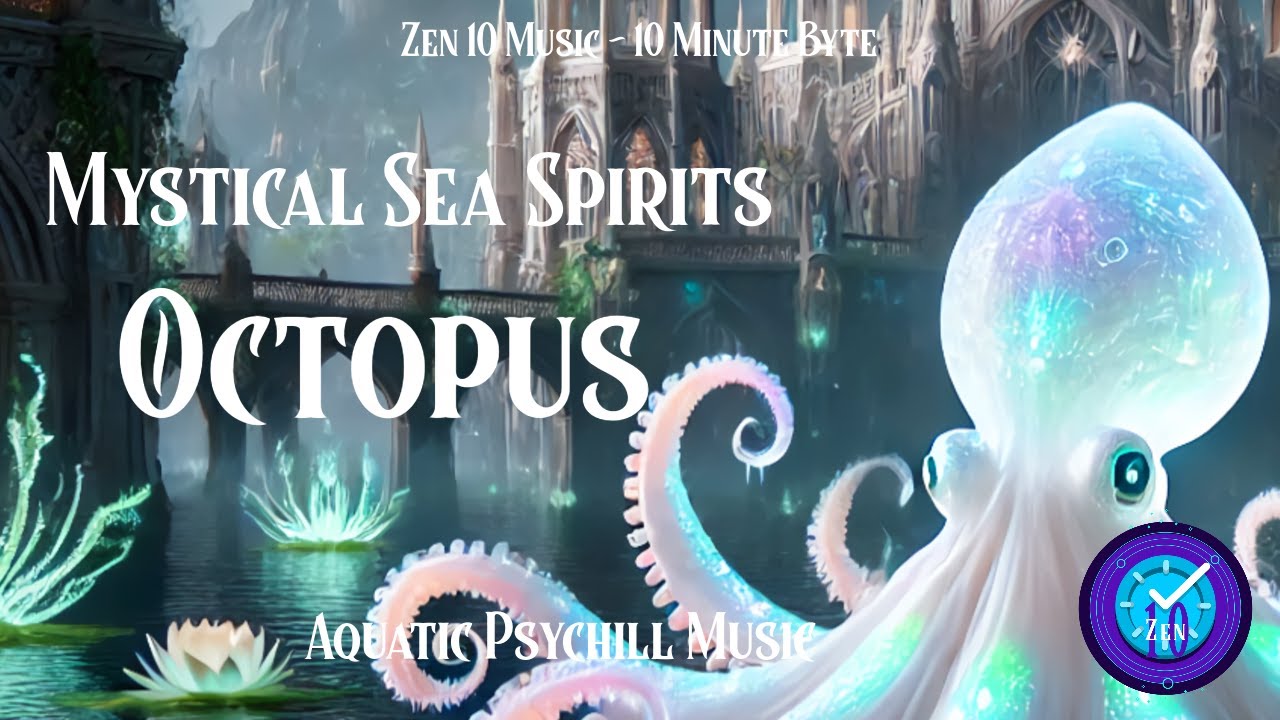Zen 10 Music ~ 10MB *Mystical Sea Spirits ~ Octopus *Aquatic Psychill ...