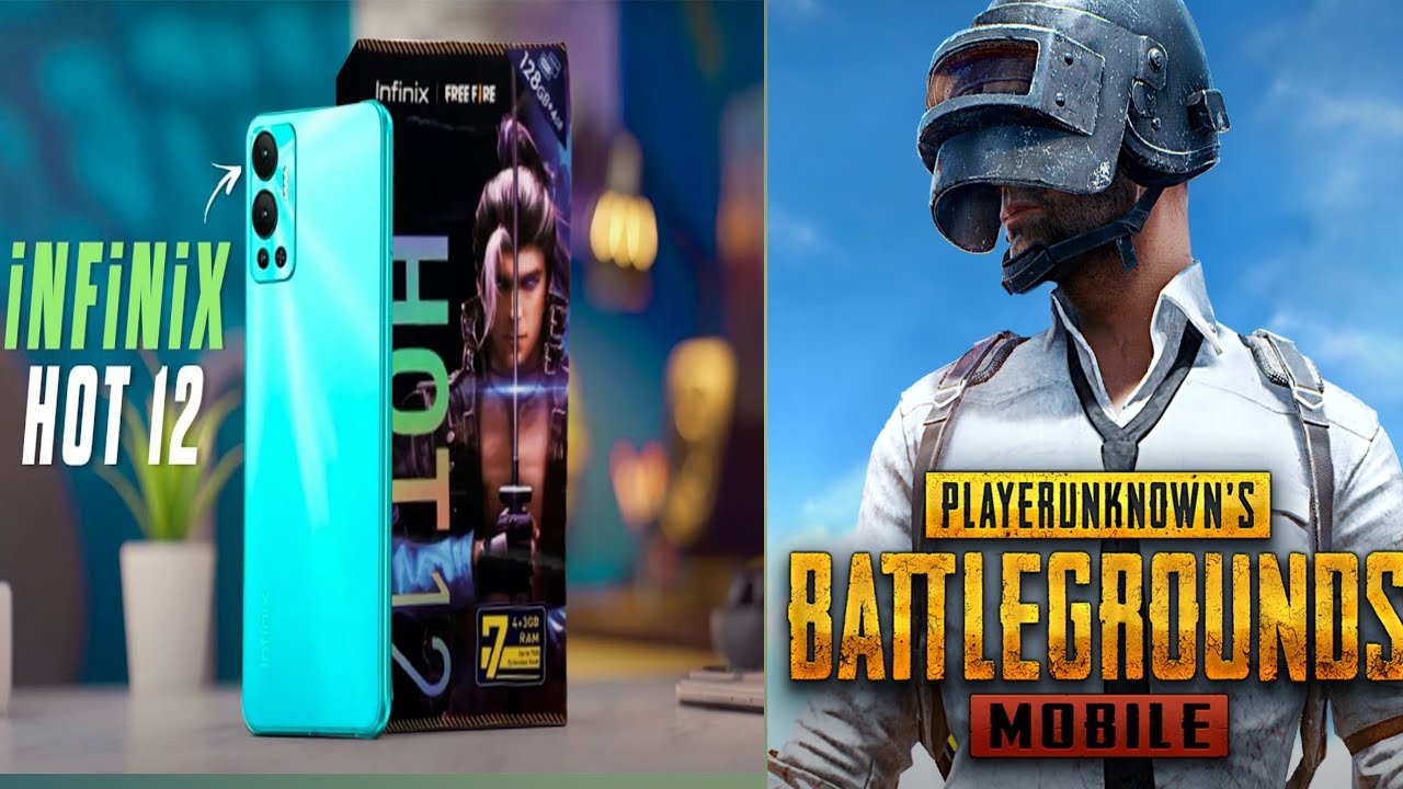 infinix hot 12 unboxing setting pubg gaming device - YouTube