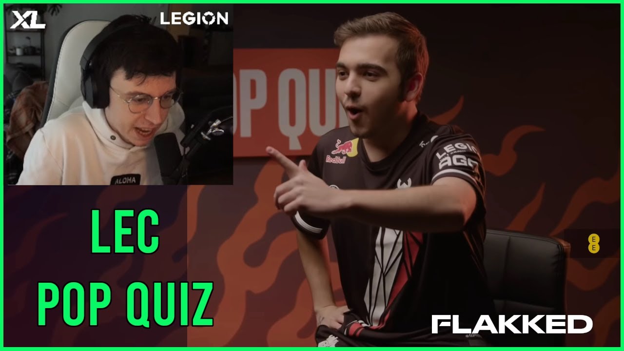 Caedrel Plays LEC Pop Quiz | Champion Quotes | - YouTube