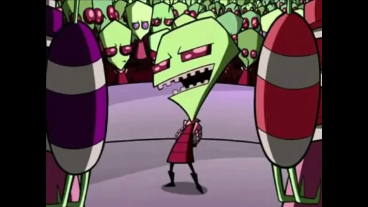 Invader Zim but it didn't have a voice acting budget part 2 - YouTube