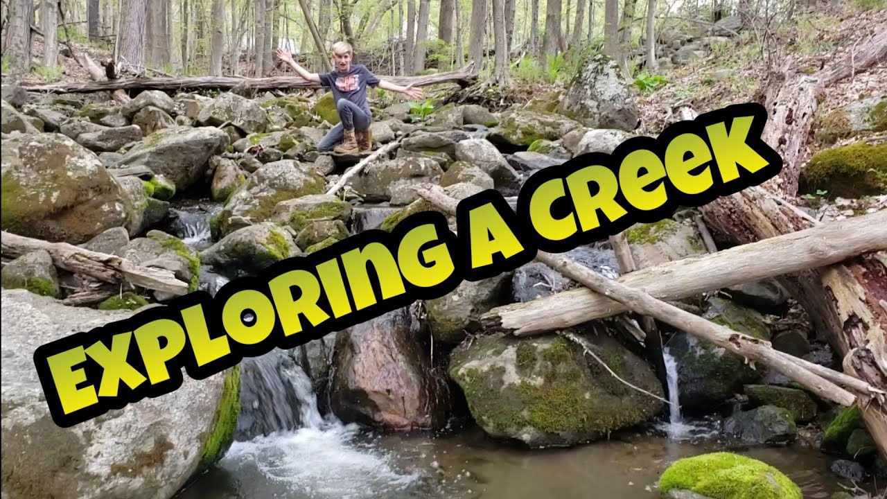 Exploring a Creek!!!!!!!! - YouTube