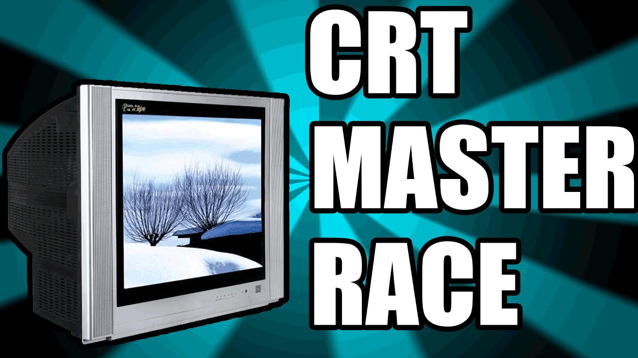 I've Joined the Glorious CRT TV Master Race - YouTube