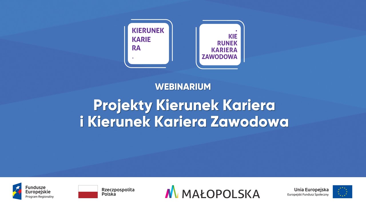 Projekty Kierunek Kariera i Kierunek Kariera Zawodowa - YouTube