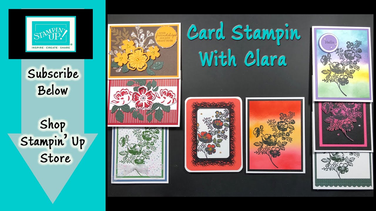 Shaded Summer Friendship Card - YouTube