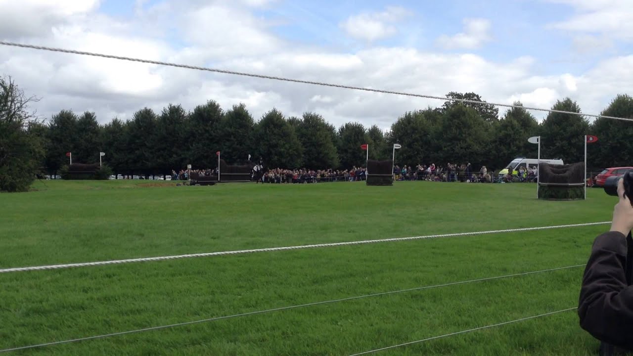 Burghley Horse Trials - Cottesmore Leap Jumps Long - YouTube