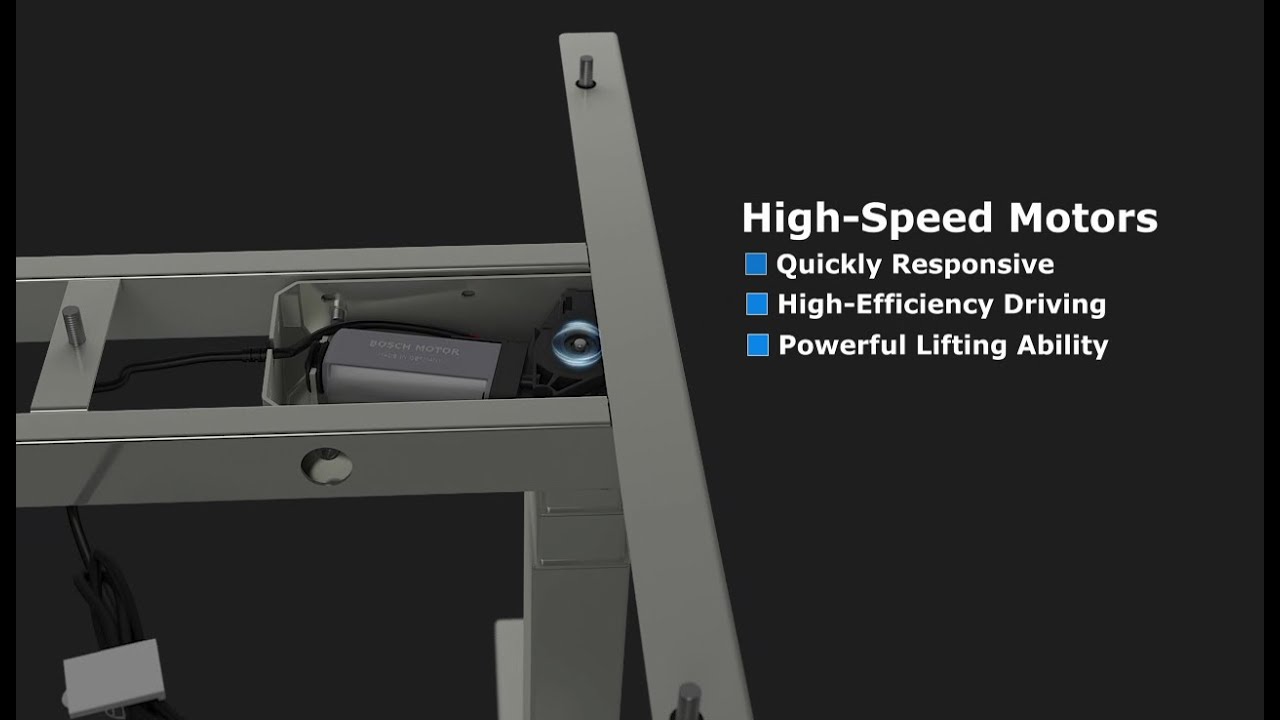 Height Adjustable Desk Technology | Smart Desk For Home & Office - YouTube