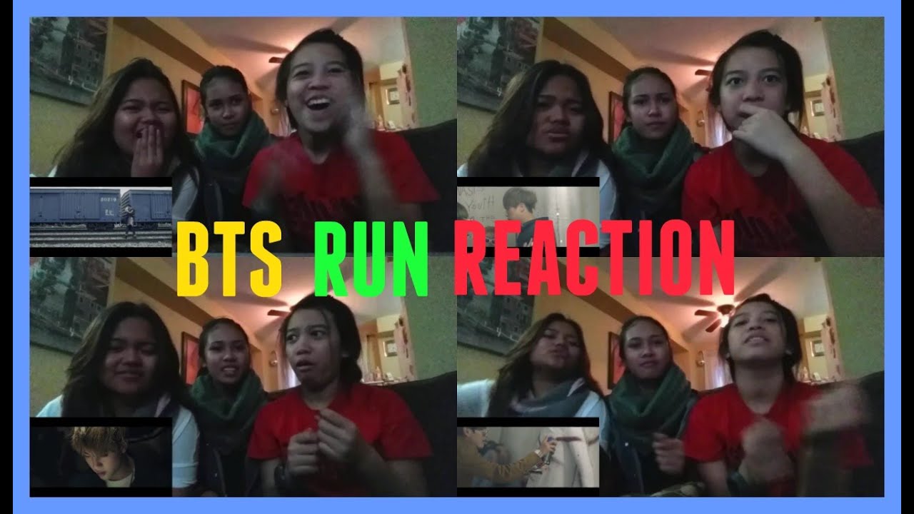 BTS Run Reaction - YouTube
