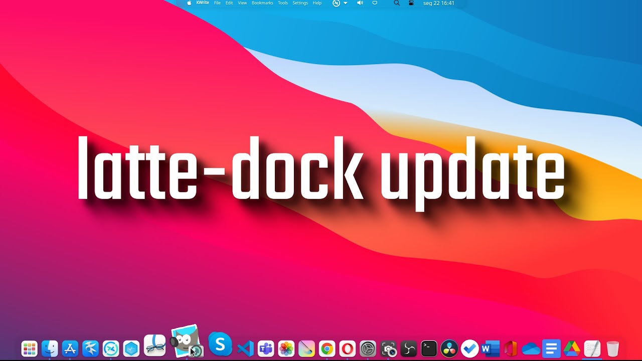 KDE Plasma | Latte-Dock Update - YouTube