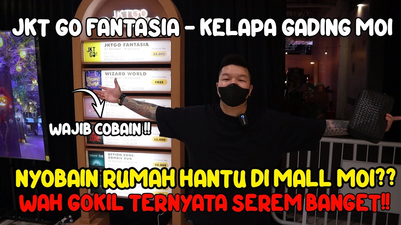 4 WAHANA JADI 1 BRAY‼, CUMA DI JKT GO FANTASIA - MOI JAKARTA - YouTube