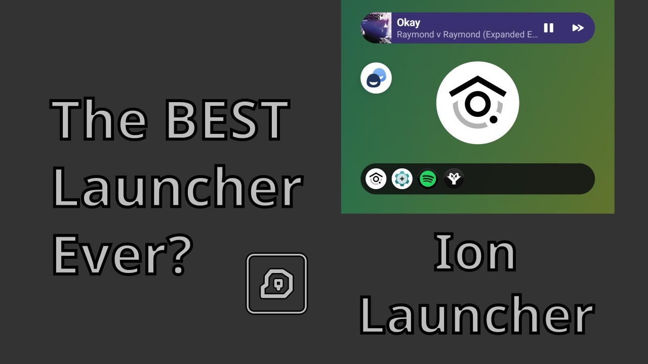 Ion Launcher - Why is Nobody Talking About This? - YouTube