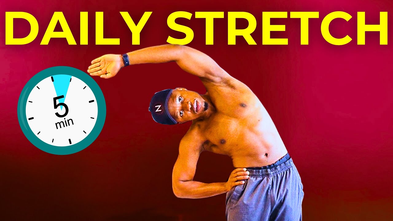 5 MINUTE MORNING STRETCH | AFTER WORKOUT STRETCH - YouTube