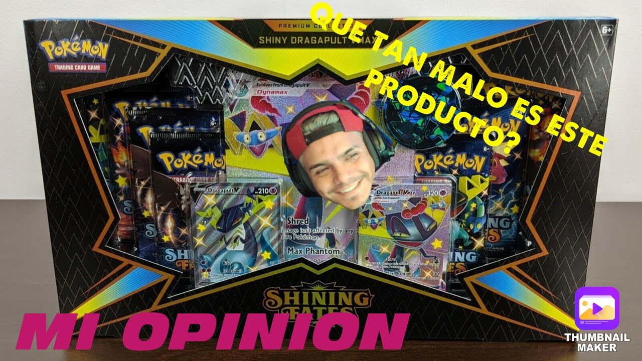 Shiny Fates Vmax Premium Collection || MI OPINION || Pokemon TCG ...