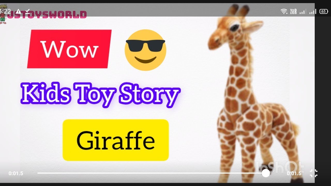 Toys Story (Giraffe) | Kids Video | Toys Video | Kids Toys Video | Toys ...