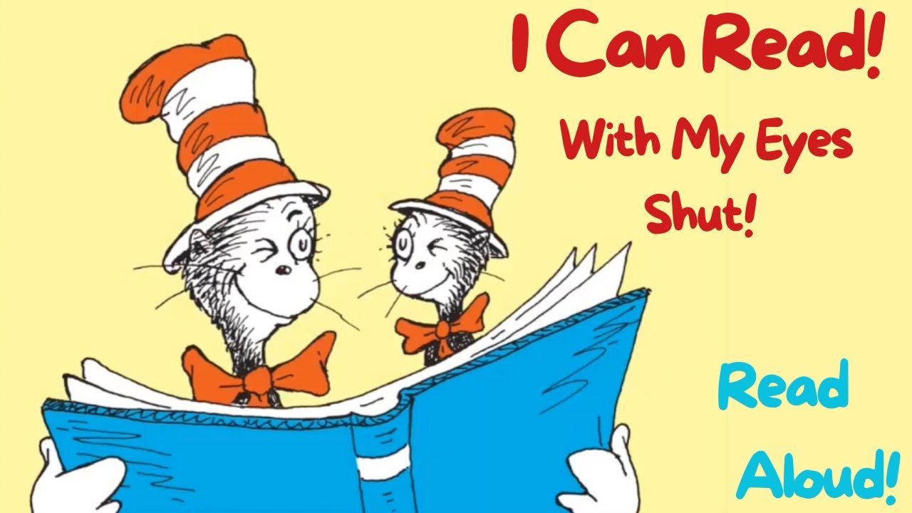 📖 I Can Read With My Eyes Shut! | Dr. Seuss Read Aloud - YouTube