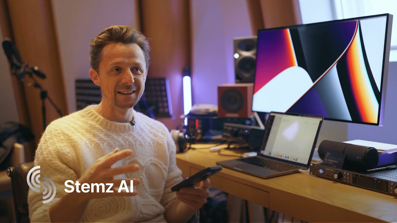 Inside Martin Solveig's Parisian Studio: Live Mixing with Stemz AI ...