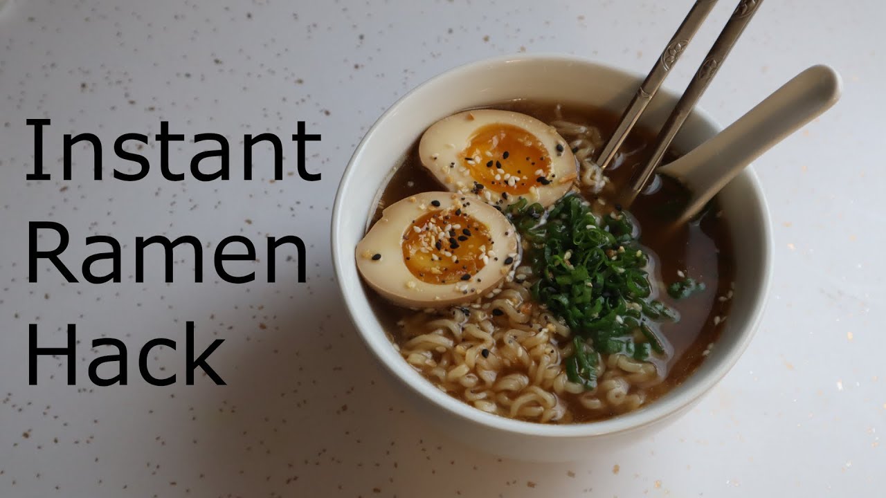 Basic Instant Ramen (hack) - YouTube