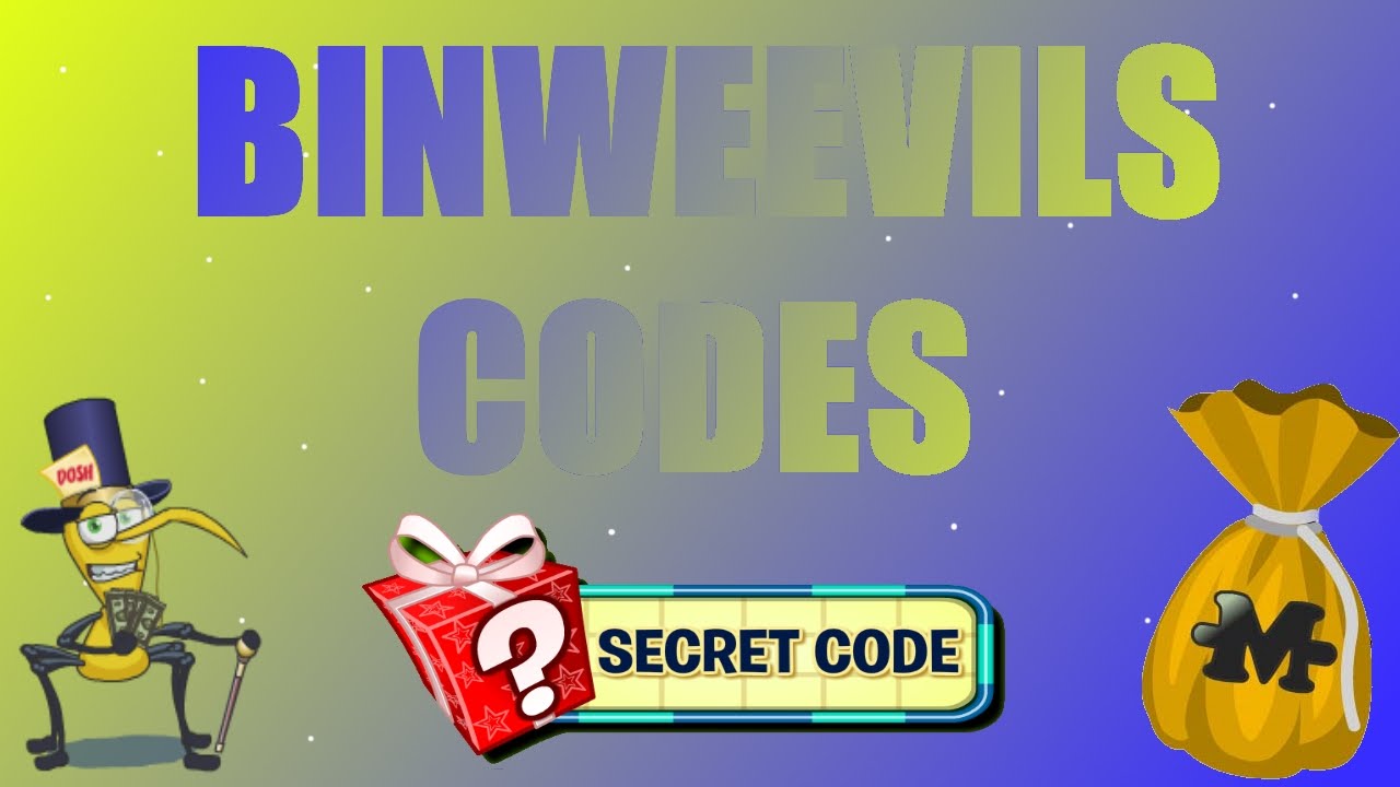 BINWEEVILS CODES 2015 - YouTube