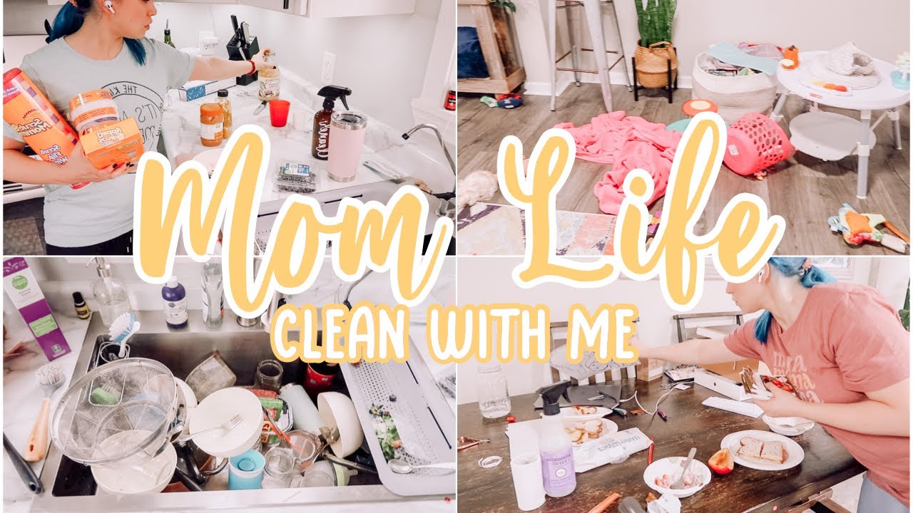 MOM LIFE CLEAN WITH ME 2022 // DAYS OF SPEED CLEANING MOTIVATION ...
